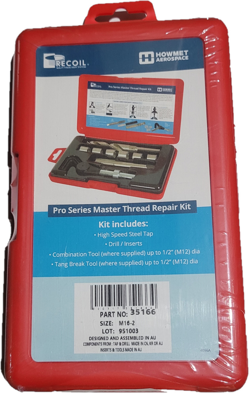 M16-2 RECOIL® PRO Series™ Master Thread Repair Kit - No. 35166 ...