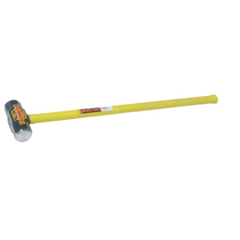 Double Faced Sledge Hammer, 12 lbs, 36" Fiberglass Handle - No. 41819 ...