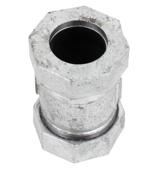 1" X 3" Compression Repair Coupling, Galvanized Steel - No. 160-005 ...