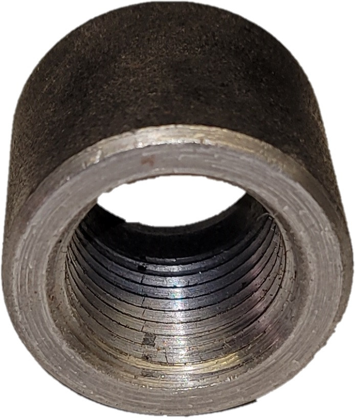 1/2" Class 3000 Half Coupling, Threaded - Whitehead Industrial Hardware