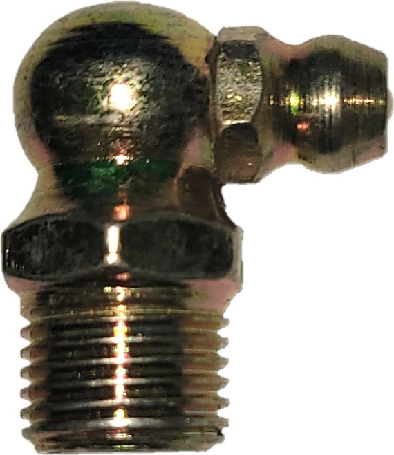 1/8" NPT 90° Grease Fitting - No. Z890A - Whitehead Industrial Hardware