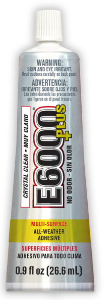 E6000 High Strength All-Weather Adhesive 0.9 oz - No. 570110 ...