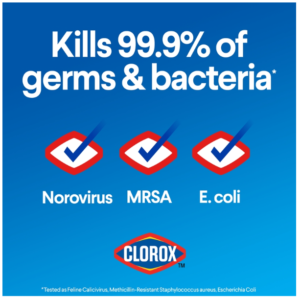 Clorox Regular Scent Disinfecting Bleach 121 oz - No. 32416 - Whitehead ...