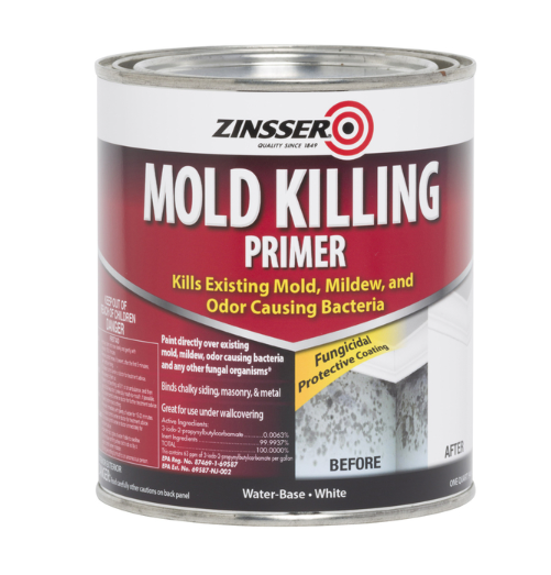 White Water-Based Acrylic Mold Killing Primer 1 qt - No. 276087 ...