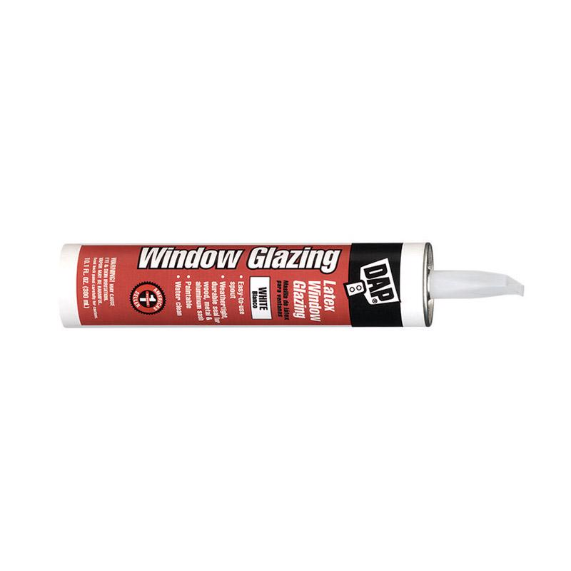 White Latex Window Glazing Sealant 10.1 oz - No. 12108 - Whitehead ...