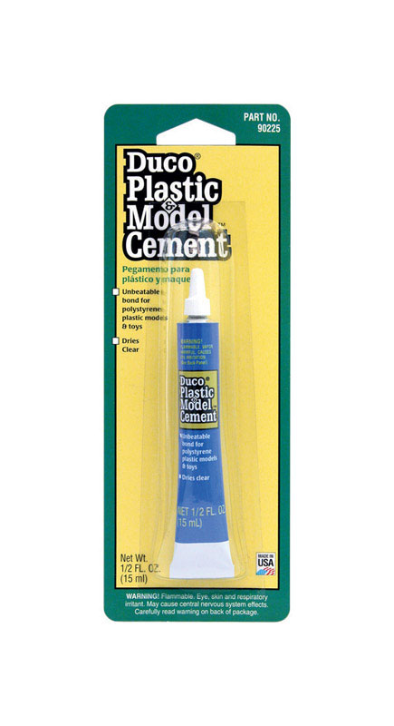 Medium Strength Polyurethane Plastic Model Cement 0.5 oz - No. 90225 ...