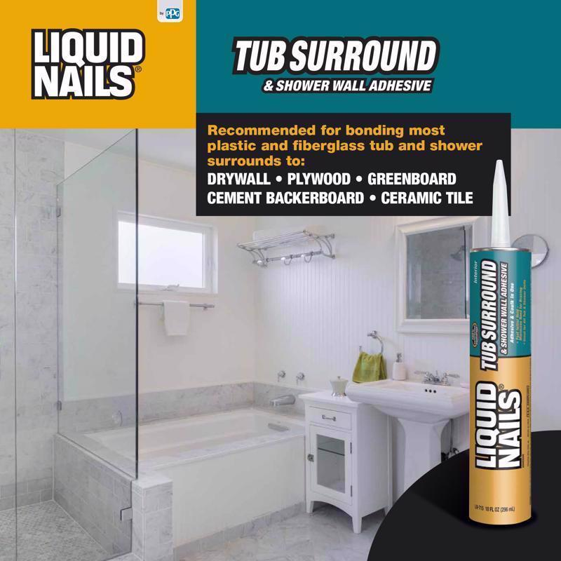 Tub Surround & Shower Wall High Strength Latex Adhesive 10 oz - No. LN ...
