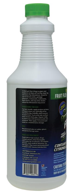 Liquid Fruit Fly Killer 32 oz - No. G0732 - Whitehead Industrial Hardware