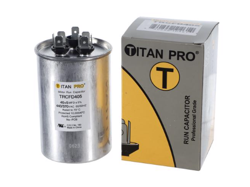 40+5 MFD 440 V Round Run Capacitor - No. TRCFD405 - Whitehead ...