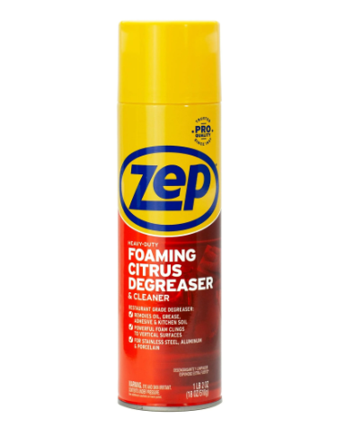 Heavy-Duty Foaming Citrus Degreaser & Cleaner 18 oz - No. ZUHFD186 ...