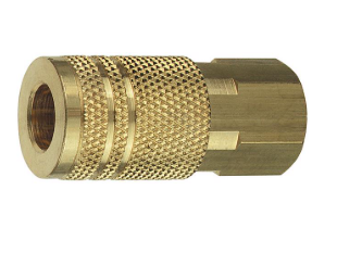 Brass Quick Change Coupler 1/4 in. FPT X 1/4 in. 1 pc - No. TRFL13235 ...