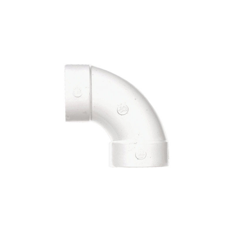 4" Elbow, 90 Degree, Long Sweep, PVC - No. P256 - Whitehead Industrial ...