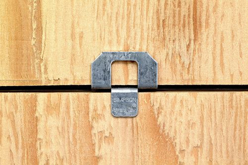 7/16" Plywood Panel Sheathing Clip - No. PSCL 7/16 - Whitehead ...