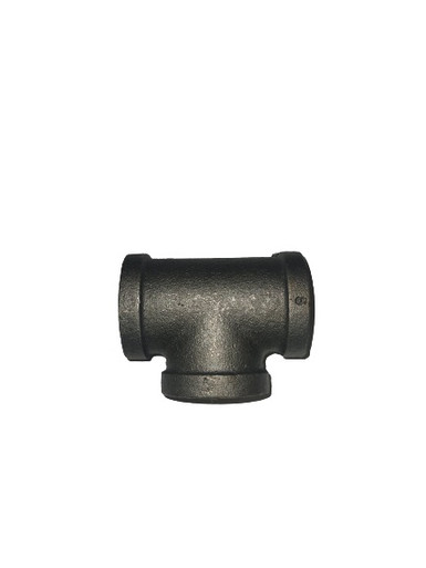 Black Malleable Iron Tee, Class 150, Multiple Sizes - Whitehead ...