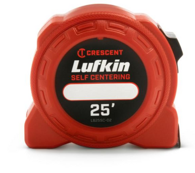 1" x 25' L600 Series Self Centering Power Tape Measure - No. L625SC-02 ...