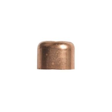 1" Wrot Copper Tube Cap - No. 30632 - Whitehead Industrial Hardware