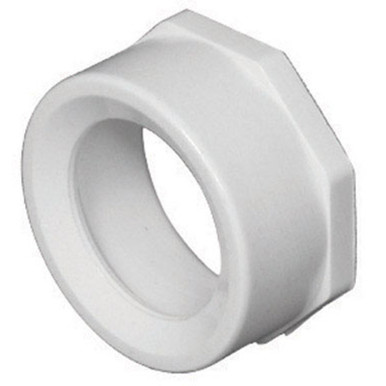 PVC DWV Flush Bushing Spigot X Hub, Multiple Sizes - Whitehead ...