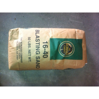 Sandblasting Sand, 16-40 Mesh Bagged, 50 lb - No. 1640 - Whitehead ...
