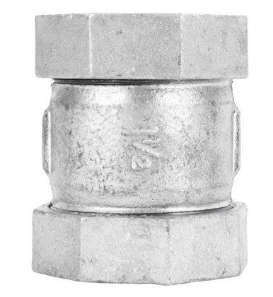 1-1/2" X 3" Compression Repair Coupling, Galvanized Steel- No. 160-007 ...