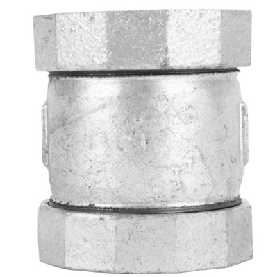 3/4" X 3" Compression Repair Coupling, Galvanized Steel - No. 160-008 ...
