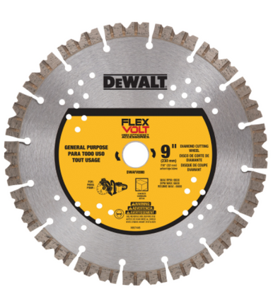 FlexVolt Diamond Cutting Wheel - No. DWAFV8900 - Whitehead Industrial ...