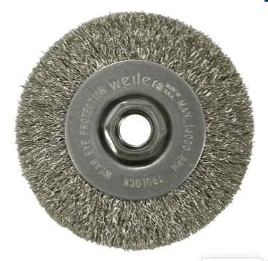 4" Narrow Face Crimped Wire Wheel - No. 13081 - Whitehead Industrial ...