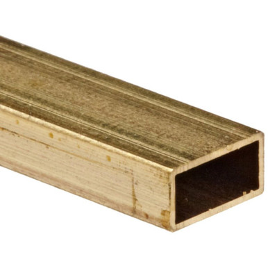 1/8" X 1/4" X 12" Rectangular Brass Tube - No. 8264 - Whitehead ...
