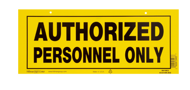 Yellow Do Not Enter Sign 6 in. H X 15 in. W - No. 841803 - Whitehead ...