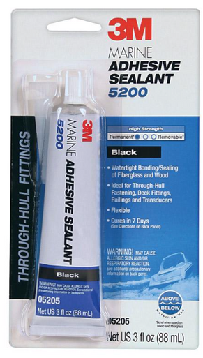 5200 Auto/Marine Sealant 3 oz - No. 05205 - Whitehead Industrial Hardware