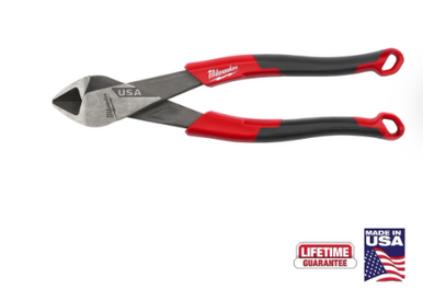 8" Angled Head Diagonal Comfort Grip Cutting Pliers (USA) - No. MT558A ...