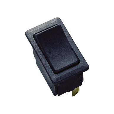 Rocker Switch, SPST, 20 Amp, Black - No. GSW-45 - Whitehead Industrial ...