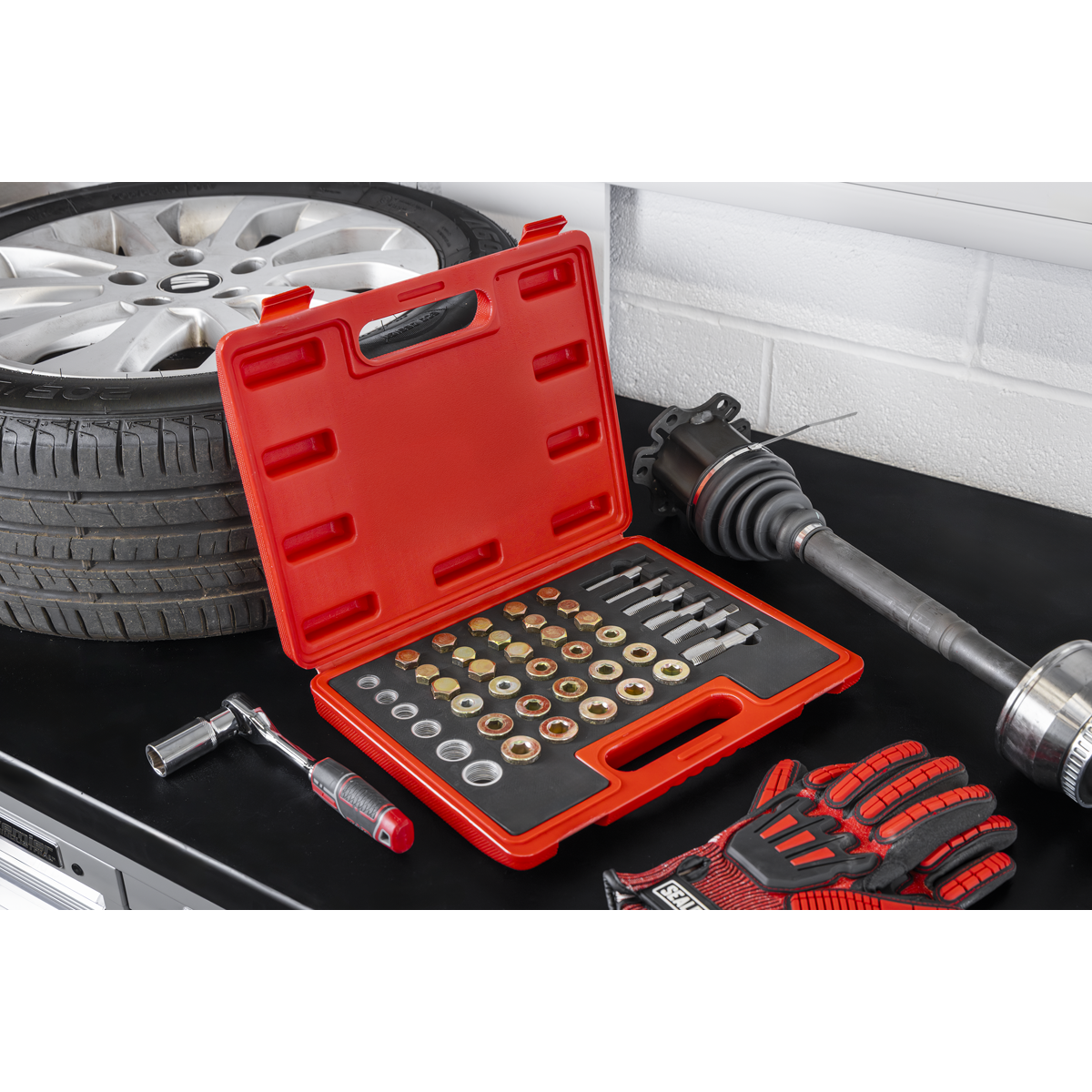 Oil Drain Plug Master Thread Repair Set | VS661 | Sealey