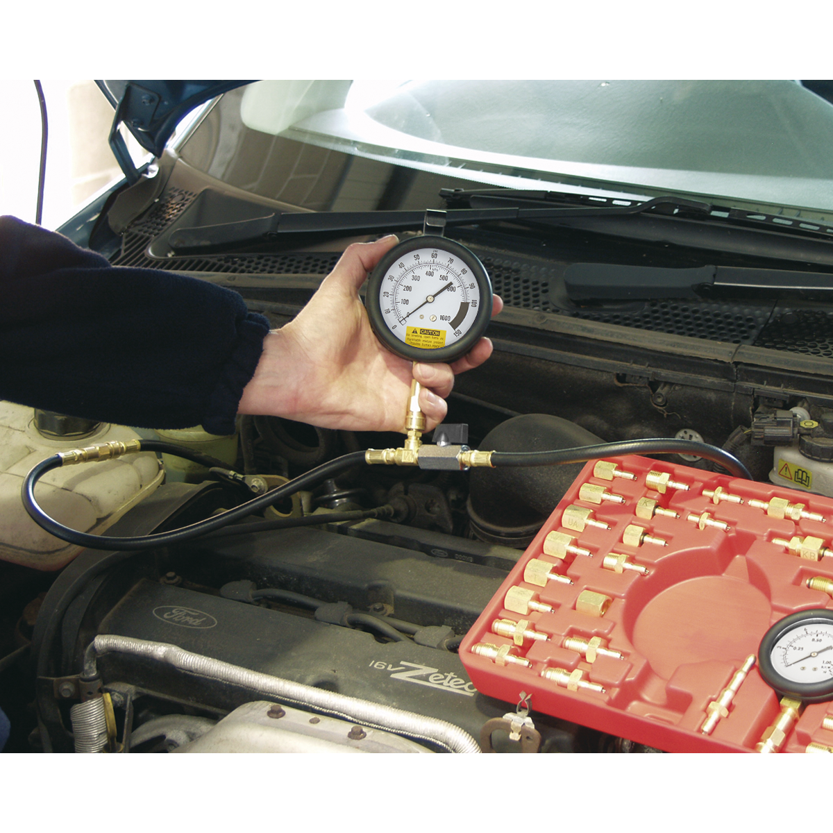 Fuel Injection Pressure Test Kit | VSE210 | Sealey