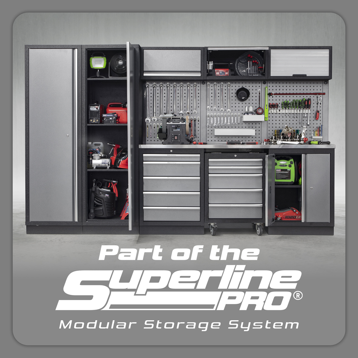 Superline PRO Modular Floor Units | SEALEY