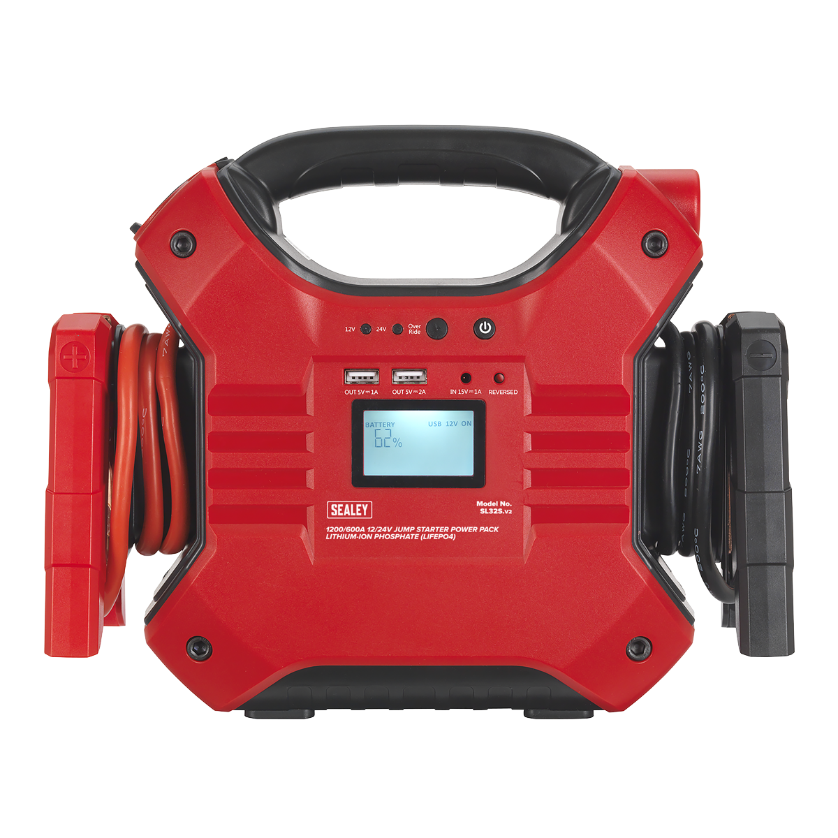 12/24V Jump Starter Power Pack Lithium-ion Phosphate | SL32S | Sealey