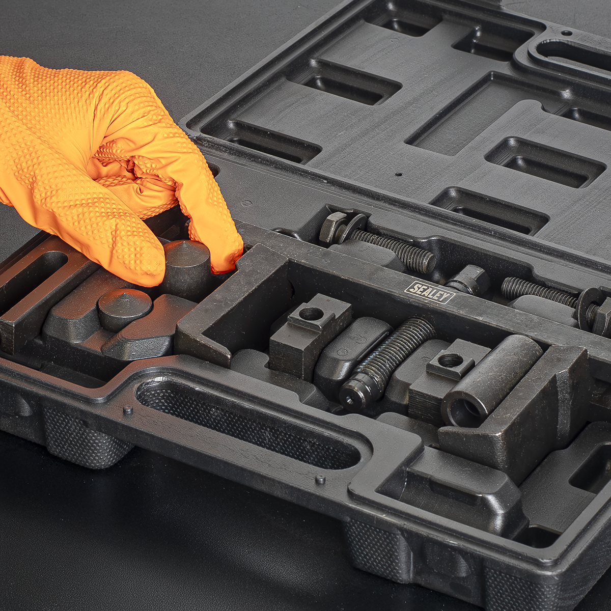 12pc Crankshaft Pulley Removal Tool Set | PS997 | Sealey