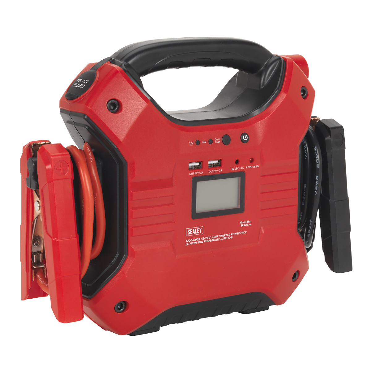 12/24V Jump Starter Power Pack Lithium-ion Phosphate | SL32S | Sealey