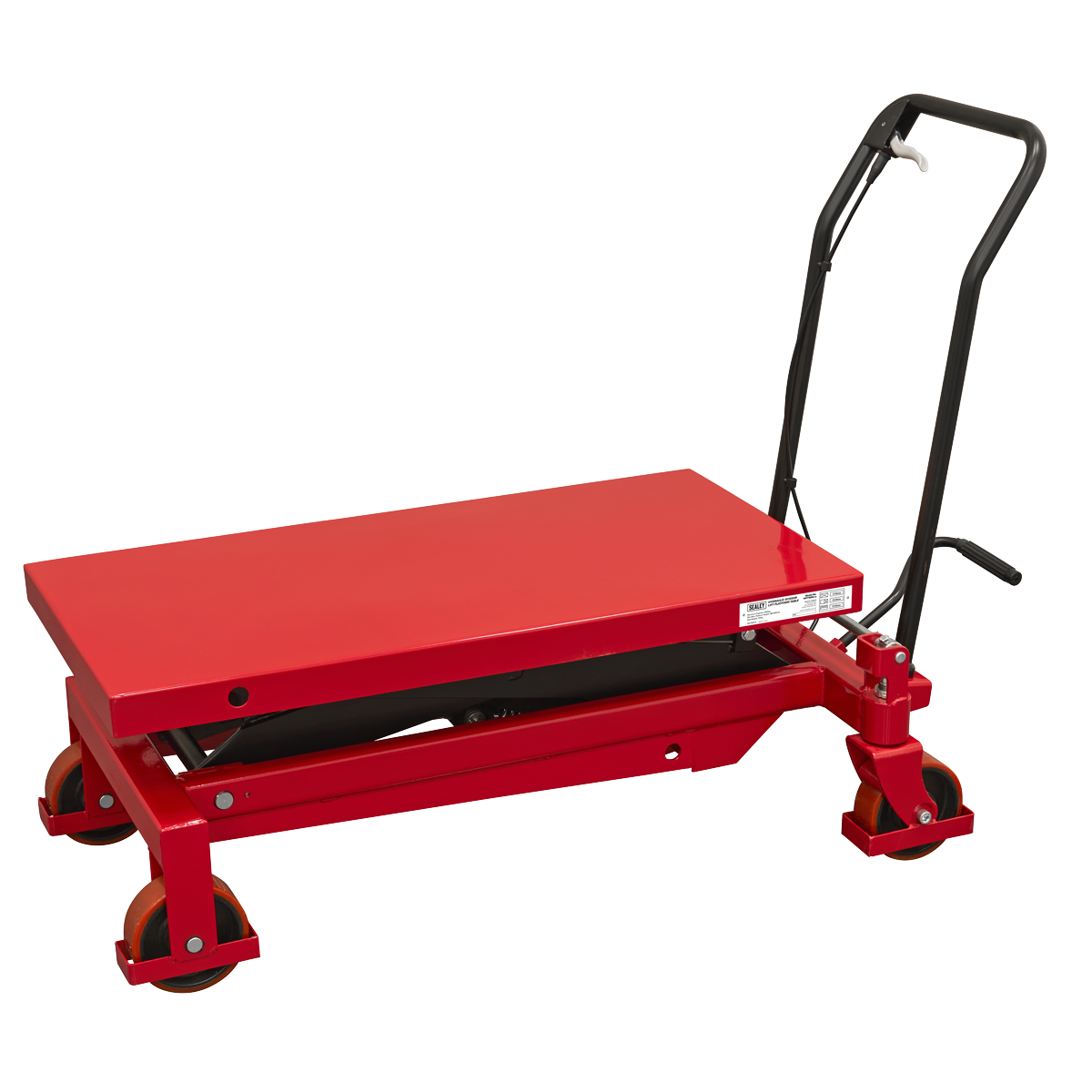 Hydraulic Scissor Lift Platform Table 1000kg Capacity | HPT1000 | Sealey