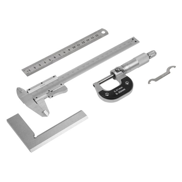 4pc Measuring Tool Set | AK91SET | Sealey
