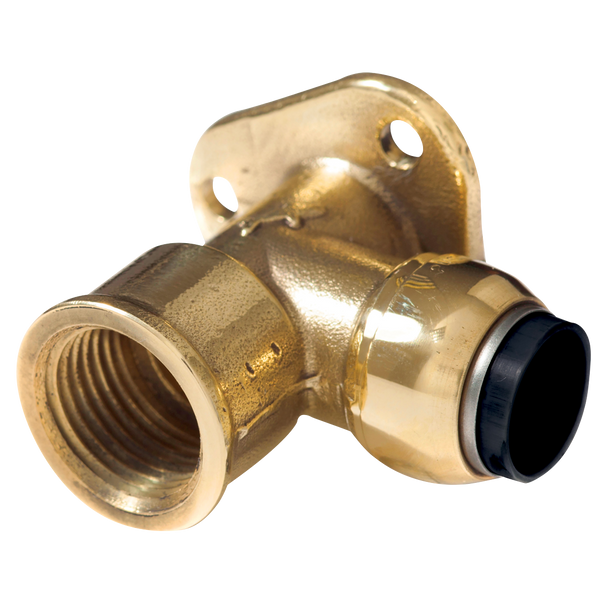 Wingback Elbow 15mm x 1/2"BSP Brass Sharkbite® | SBA15BWE | Sealey