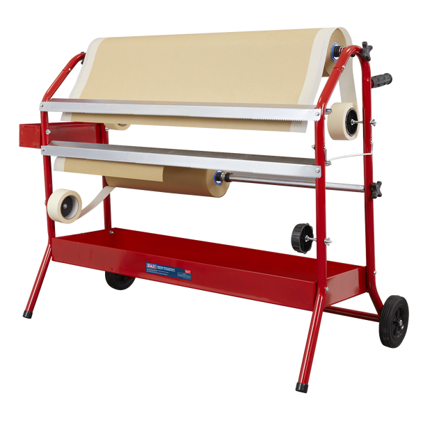 Masking Paper Dispenser Trolley 2 x 900mm | MK67 | Sealey