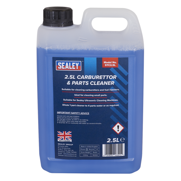 Carburettor and Parts Cleaner - 2.5L | STC2.5L | Sealey