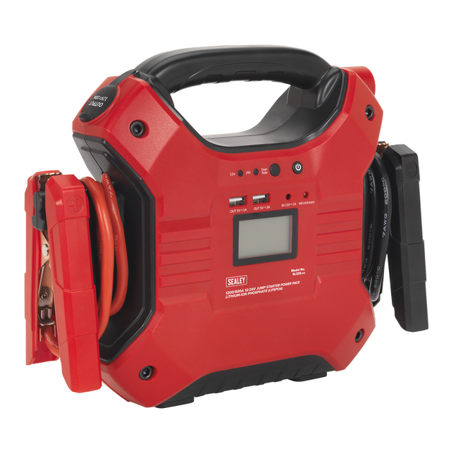 12/24V Jump Starter Power Pack Lithium-ion Phosphate | SL32S | Sealey