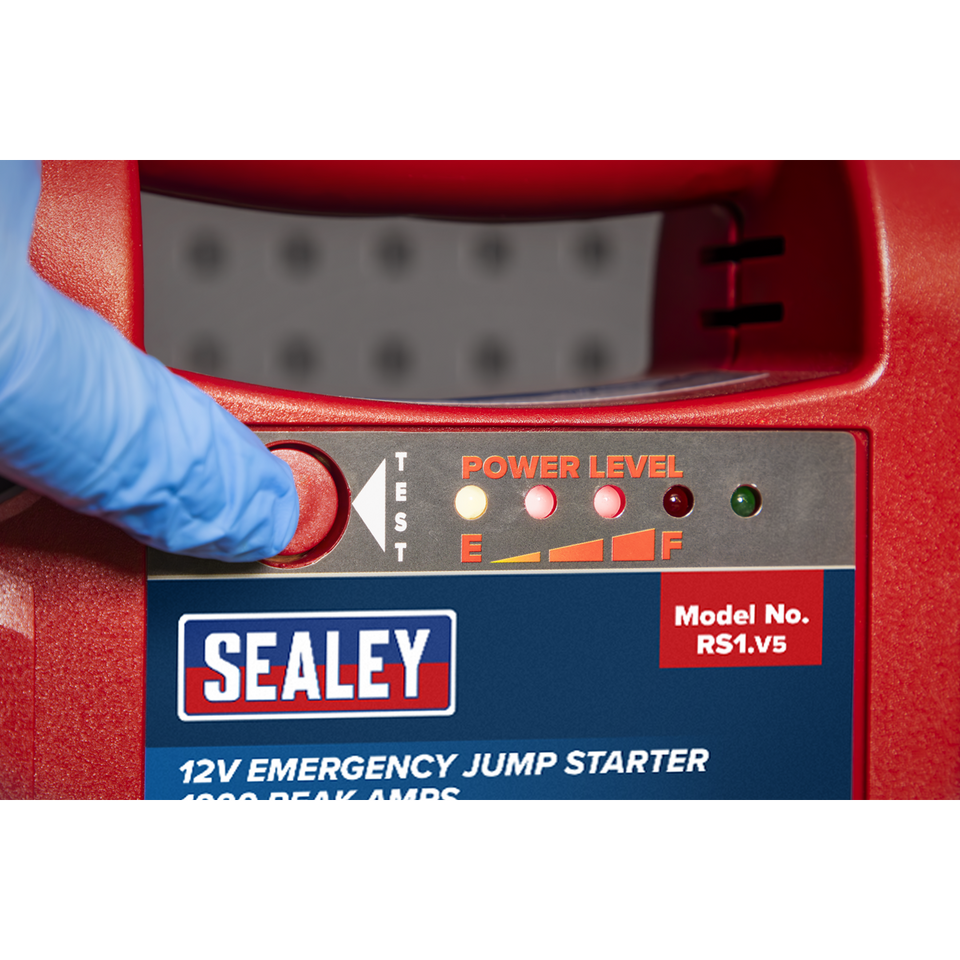 1000A 12V RoadStart® Emergency Jump Starter | RS1 | Sealey