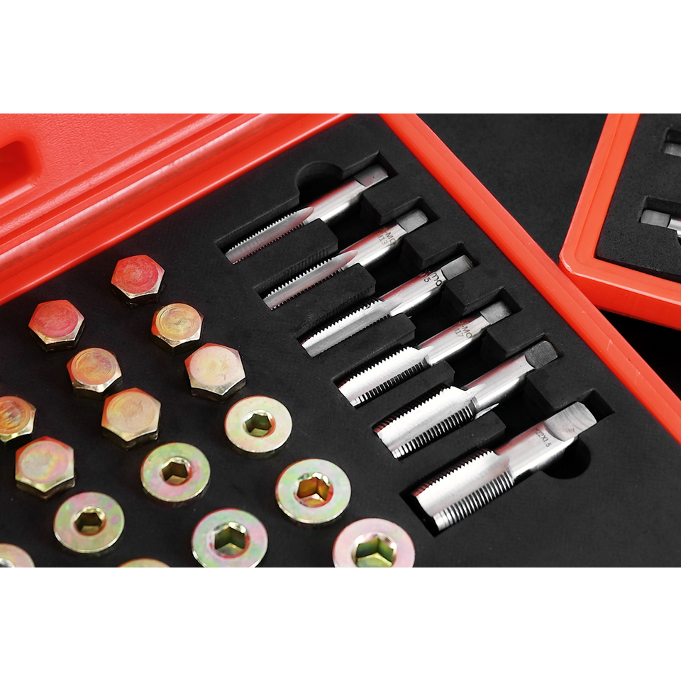 Oil Drain Plug Master Thread Repair Set | VS661 | Sealey