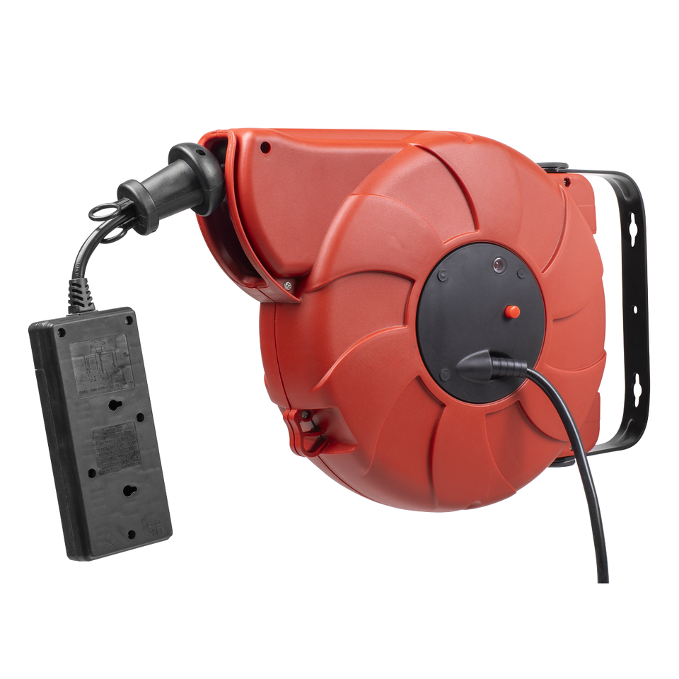10m Retractable Cable Reel 230V | CRM10 | Sealey
