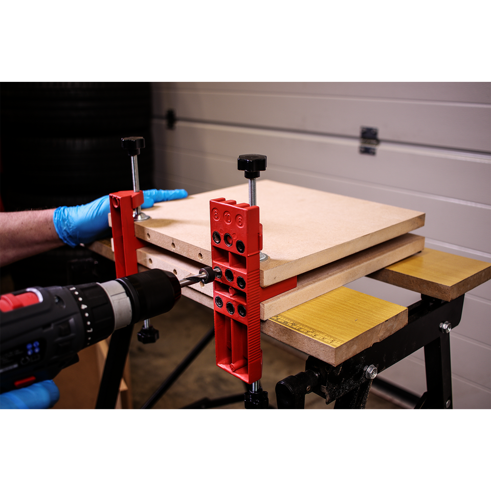 Universal Dowelling Jig Set | DJ01 | Sealey