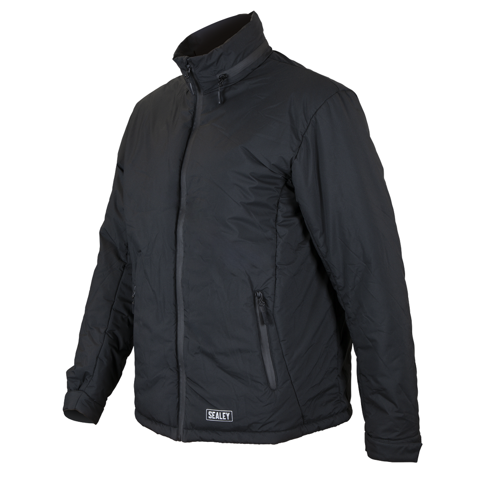 5V Heated Rain Jacket - Large with Power Bank 20mAh | HJ07KIT | Sealey