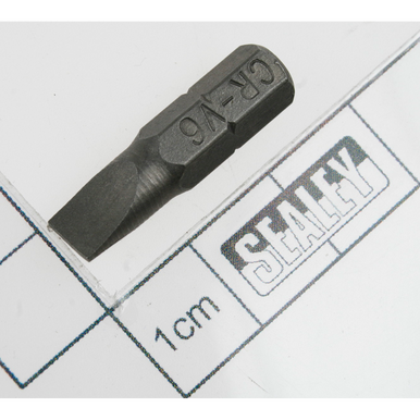 Slotted bit 6 x 25mm [S0886.14] - SEALEY