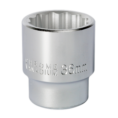 36mm 3/4"Sq Drive WallDrive® Socket | S34/36 | Sealey